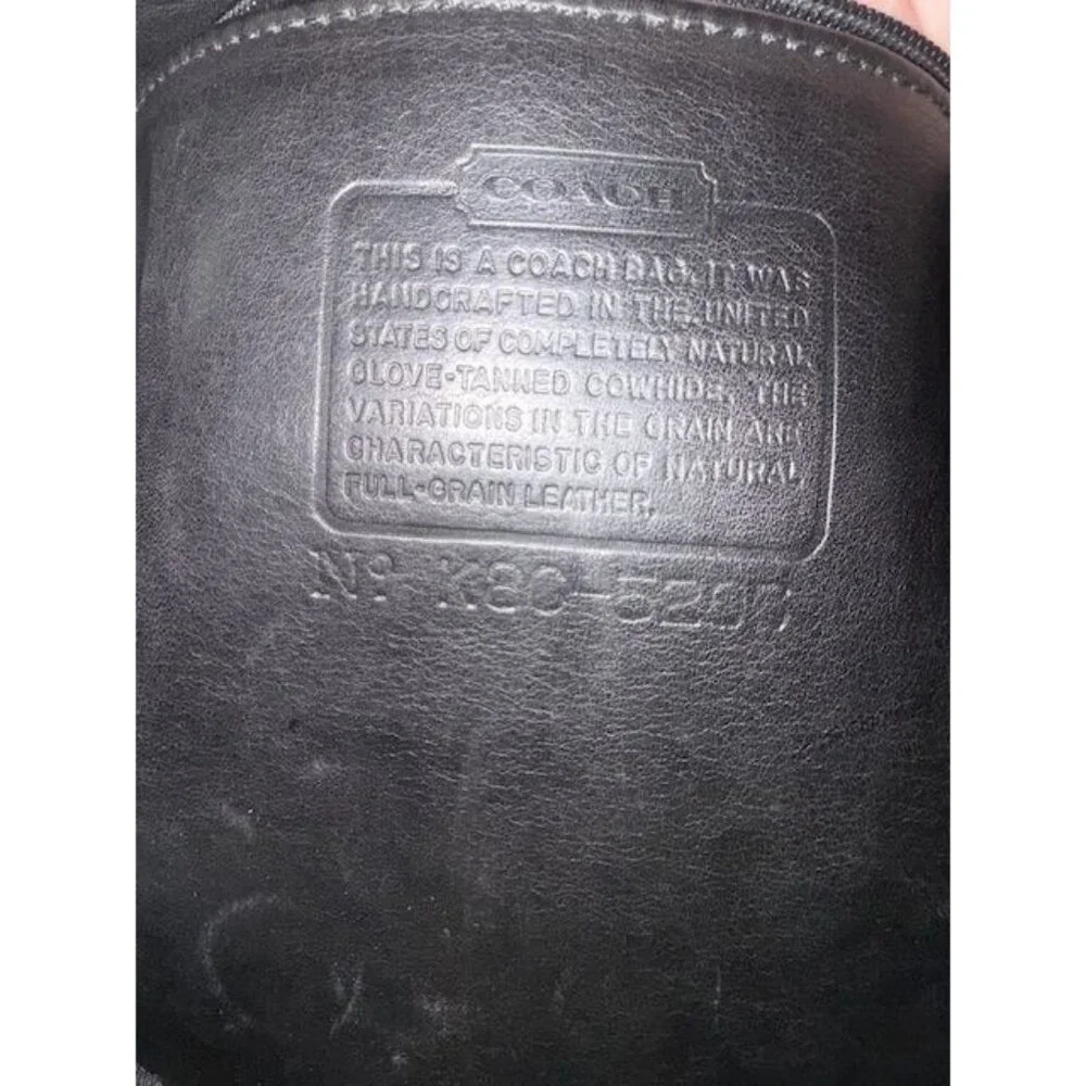 Coach | Bags | Vintage Coach Black Leather Legacy Full Flap Messenger ...